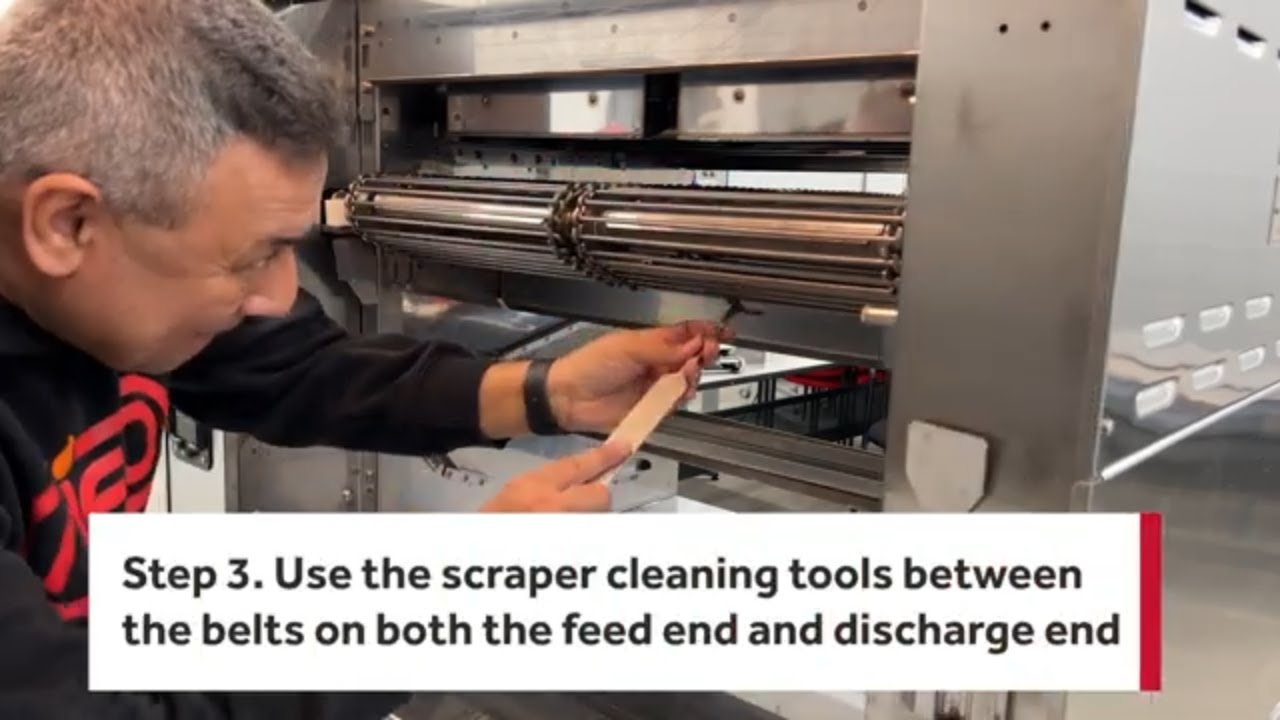 How to Clean a Nieco MV & FH Automatic Broiler - YouTube