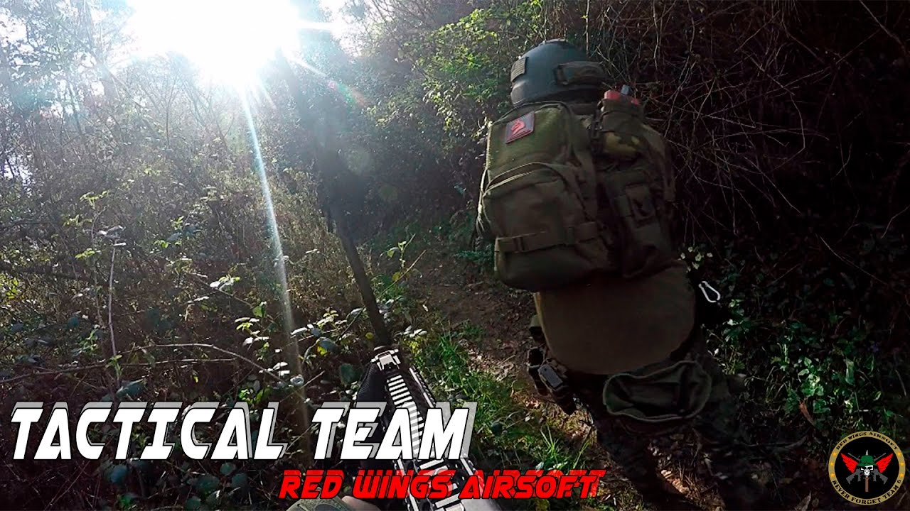 Tactical Team Red Wings Airsoft | Pus Army - YouTube
