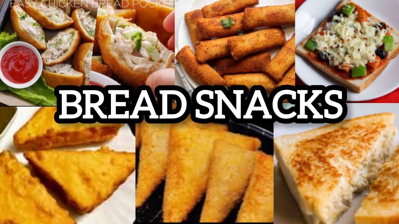 6 Quick And Easy Bread Snacks Recipes By Cooking And Baking Passion ...