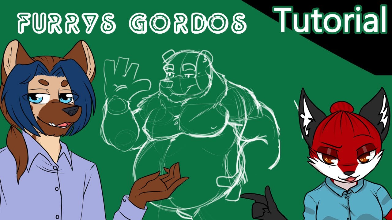 [DIRECTO] Tutorial de dibujo furry : Furrys gordos Con invitado ...