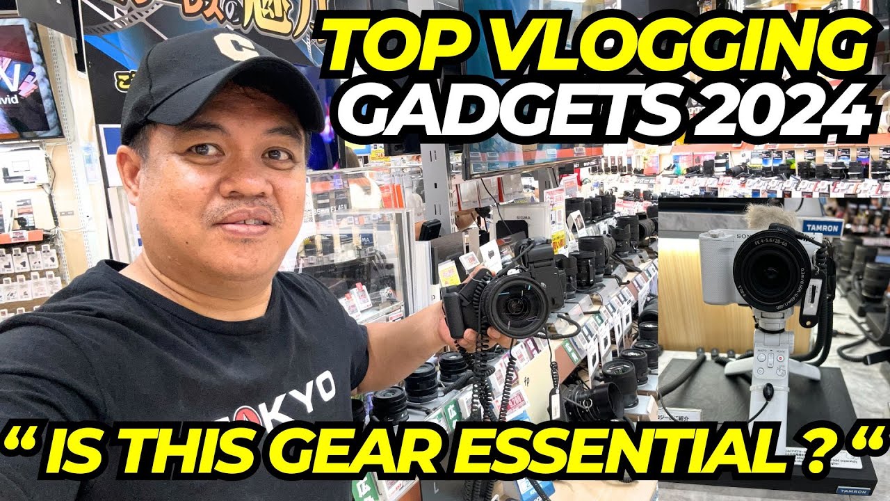 "Best Vlogging Gadgets for 2024: Essential Gear or Just Hype? | Let's ...
