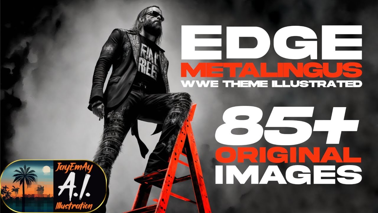 Edge - "Metalingus", but each lyric is illustrated by AI - WWE Theme ...