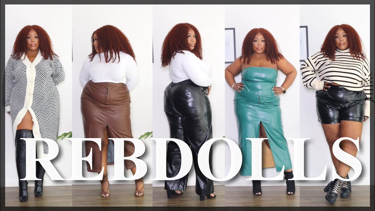 🖤 REBDOLLS Sweater & Leather Collection is So GOOD! | NIZZY MAC - YouTube