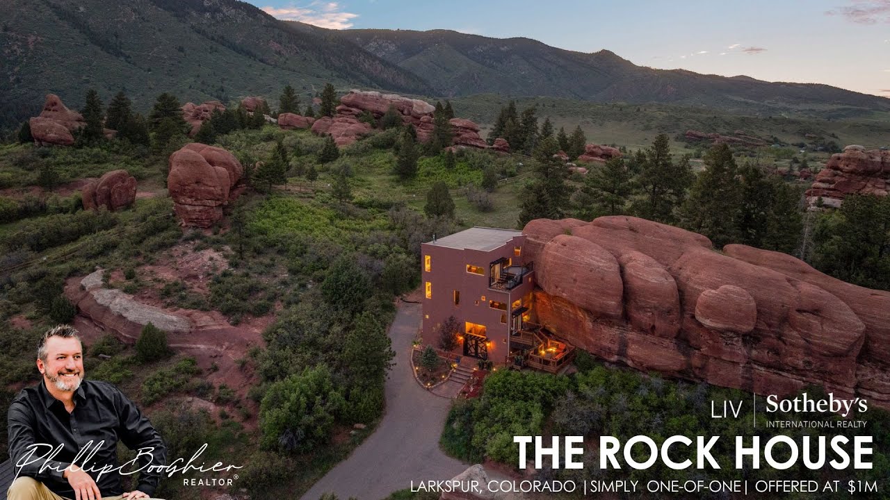The Rock House | A Colorado Retreat Built Into A 200-Million-Year-Old ...