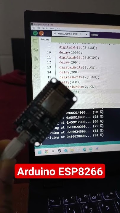 Arduino ESP8266 Demo - YouTube
