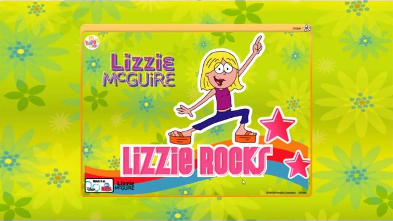 Lizzie Rocks (CD3) | Lizzie McGuire Mcdonalds Game (2004) - YouTube