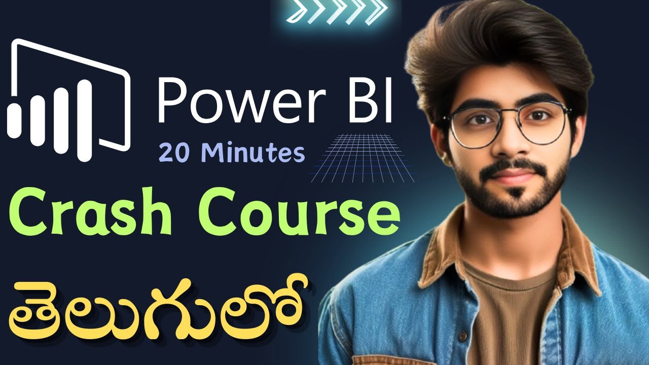 Power BI Complete Crash Course [Telugu] | Vamsi Bhavani - QuadExcel.com