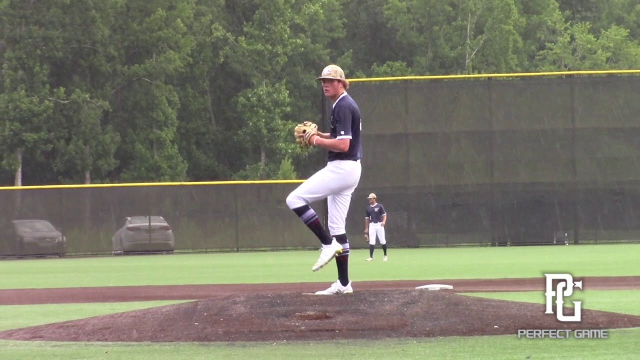 RHP Mack Anglin (2019 OH) Clemson Commit - YouTube
