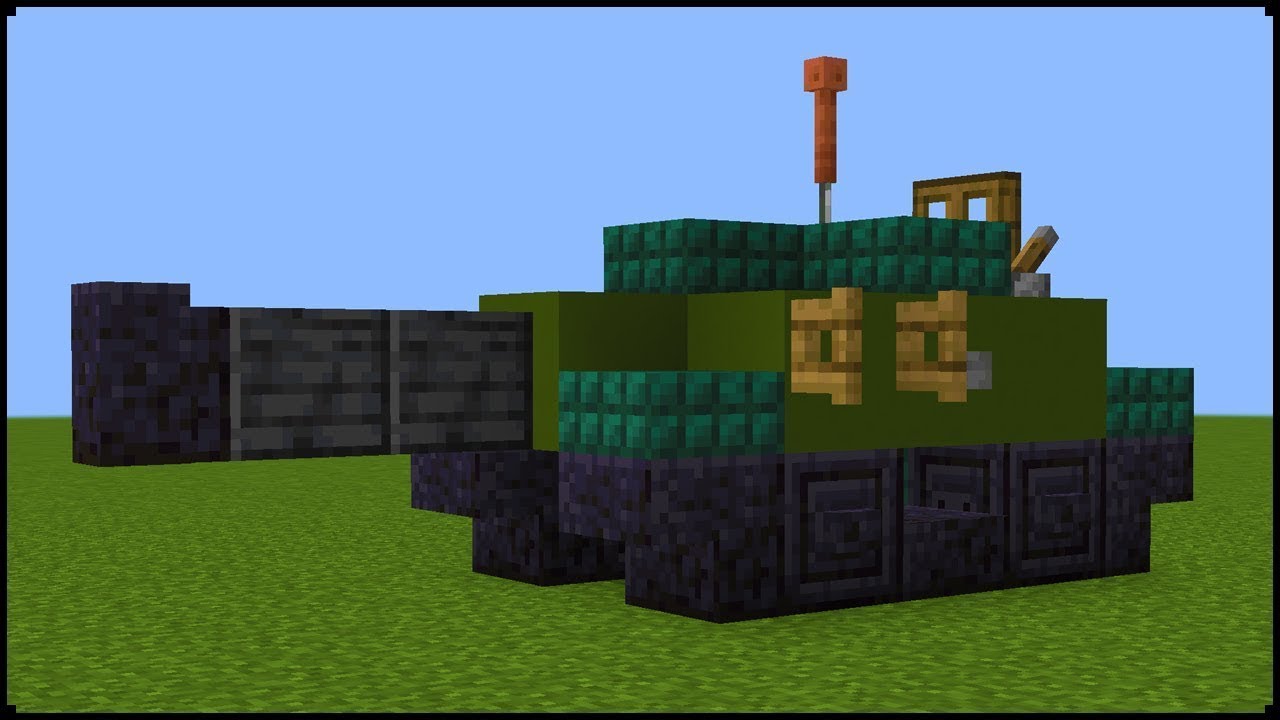Making a Minecraft tank - YouTube