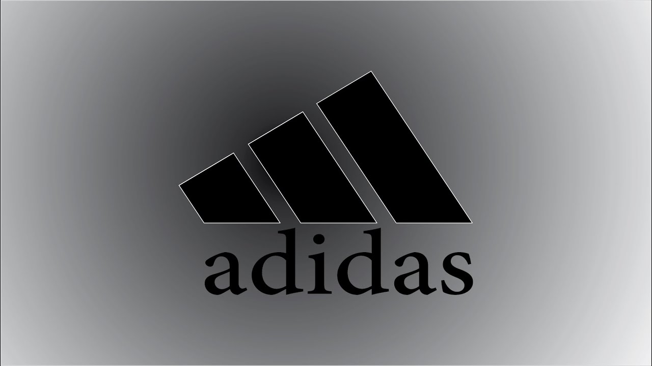Illustrator Tutorial | How to create vector logo : adidas - YouTube