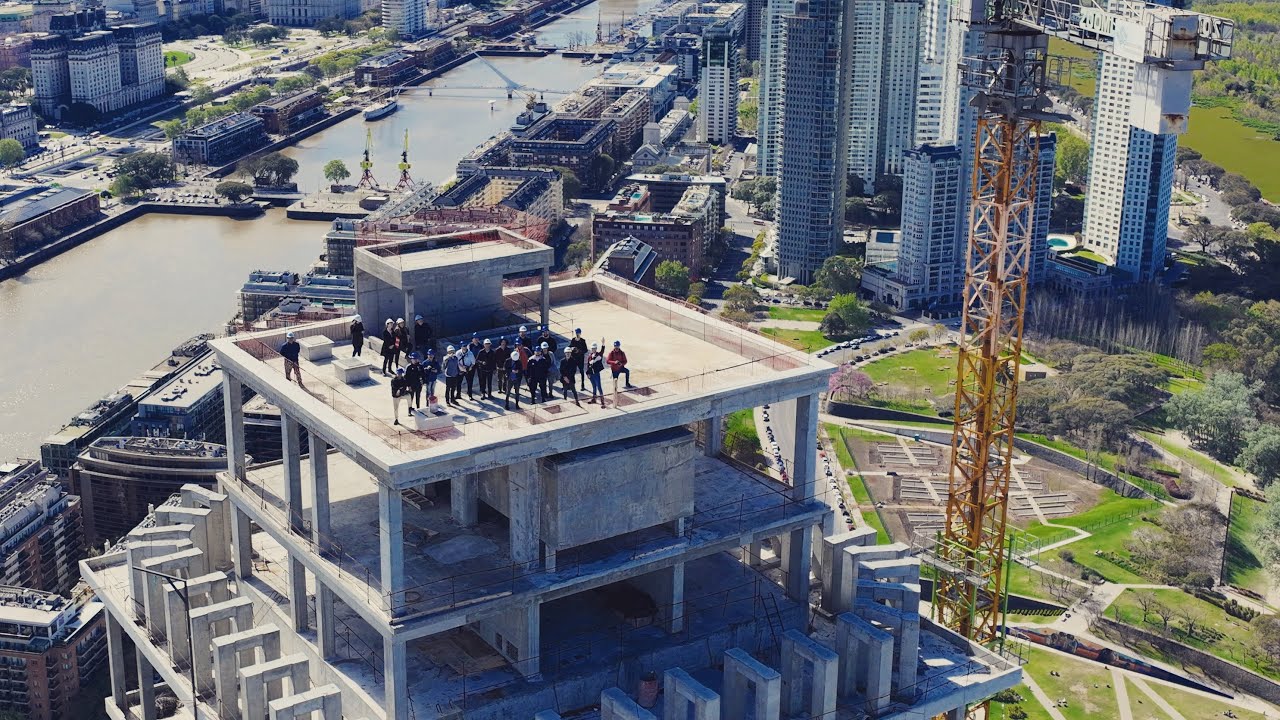 Harbour Tower - Visita de Obra Octubre 2023 - YouTube