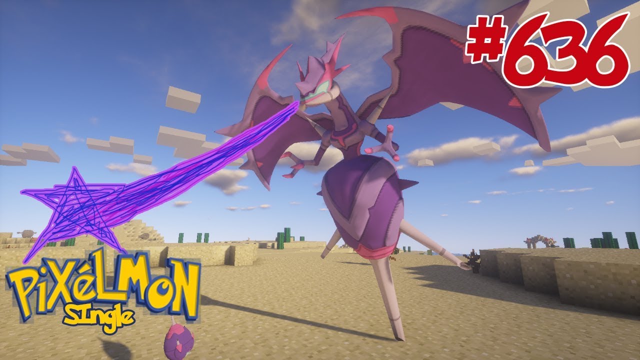 Minecraft - Pixelmon Single #636 อันร้าบีท Poipole,naganadel ตัวใหม่ ...