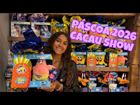 OVOS DE PÁSCOA 2026 - CACAU SHOW🍫🐇