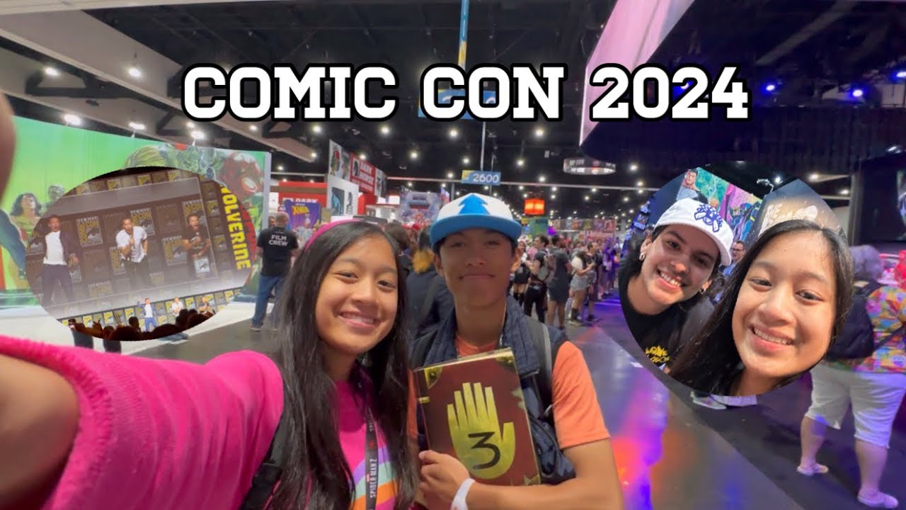 San Diego Comic Con Vlog 2024 | Deadpool & Wolverine Movie Panel - YouTube