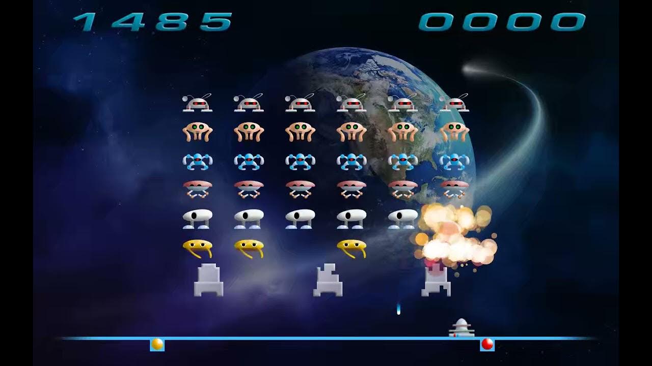PC WINDOWS Atari 2600 NEW INVADERS Space Invaders By Richard Langford ...