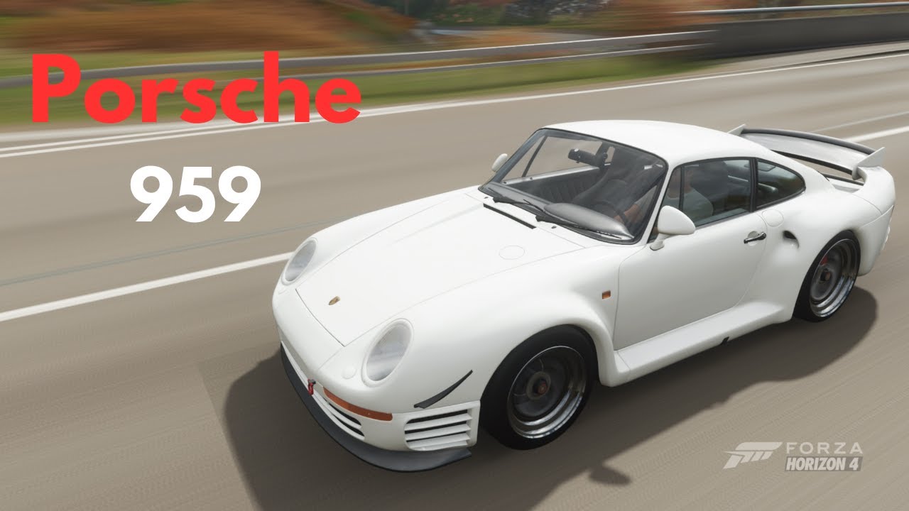 1987 Porsche 959 - Forza Horizon 4 | Gameplay - YouTube