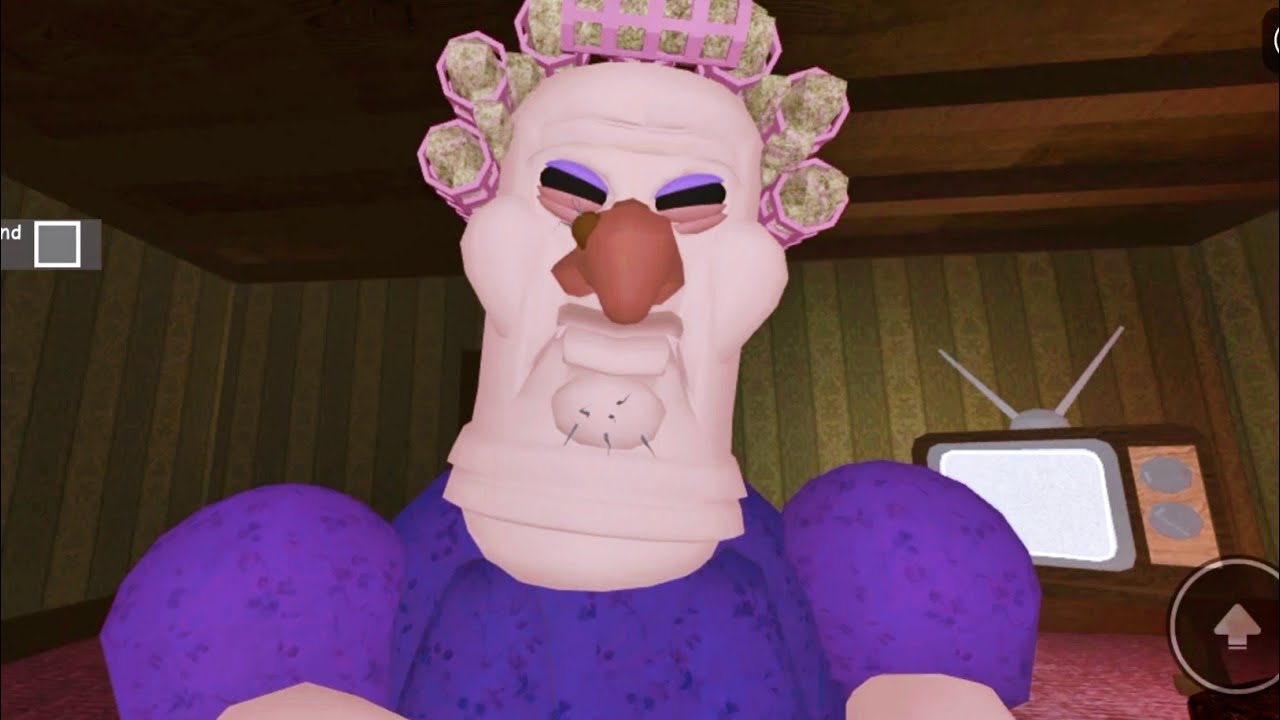 Grumpy Gran! Scary Obby Gameplay Walkthrough & Jumpscares - YouTube