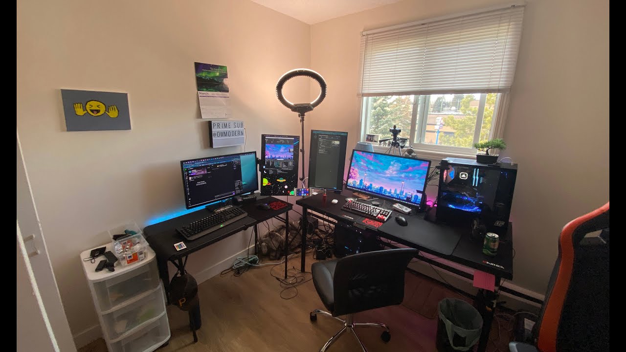 APARTMENT / GAMING SETUP TOUR 2022 - YouTube