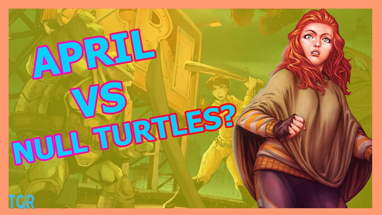 April vs null turtles? I TMNT The Alliance issue 5 breakdown - YouTube