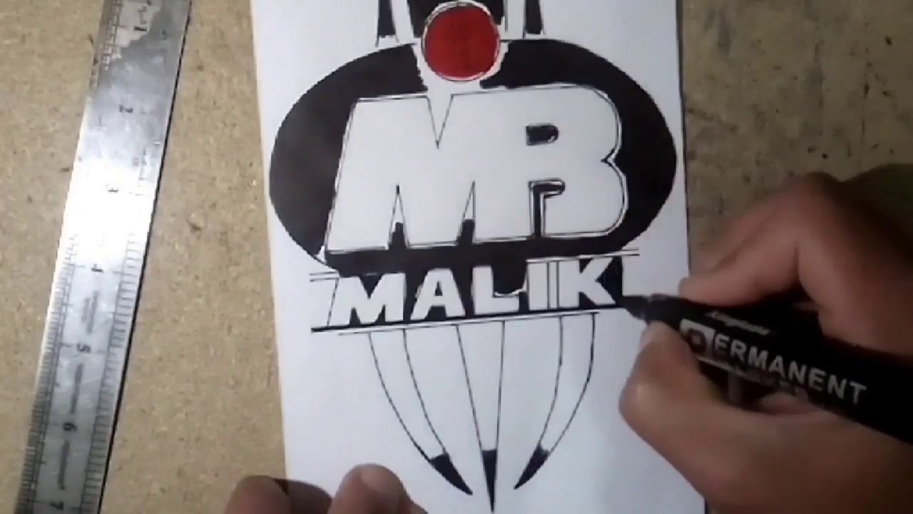 Mb malik bat sticker of SHAHID AFRIDI #made - YouTube