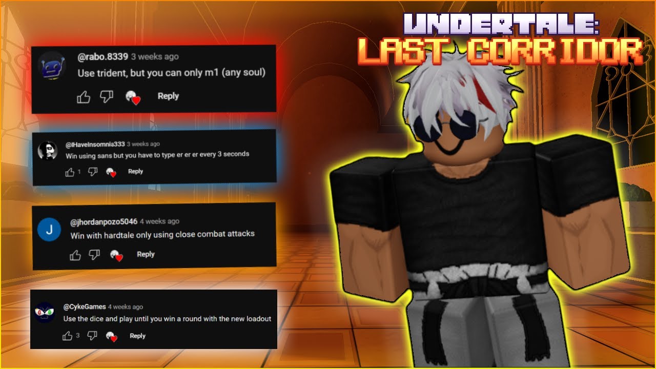 Doing YOUR ULC Challenges! | Undertale: Last Corridor (5K Sub Special ...