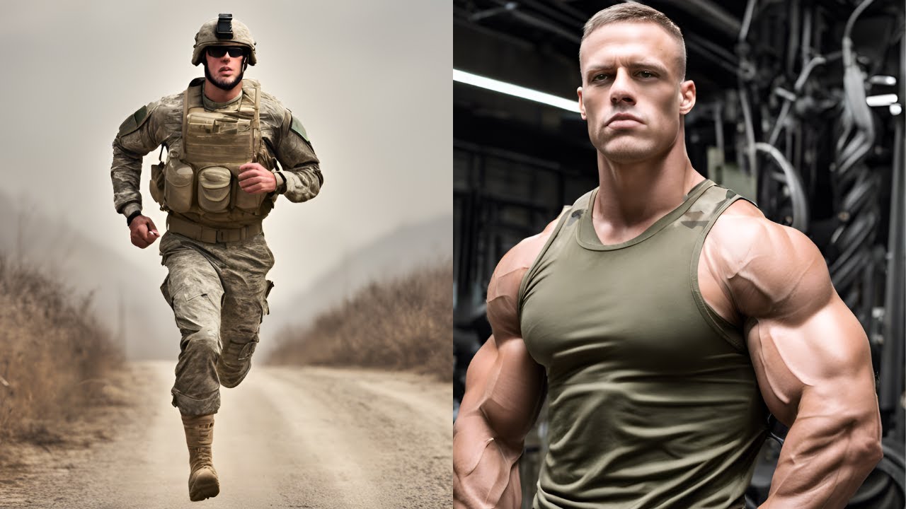 Skinny or Muscular? Which is better in the army? - YouTube