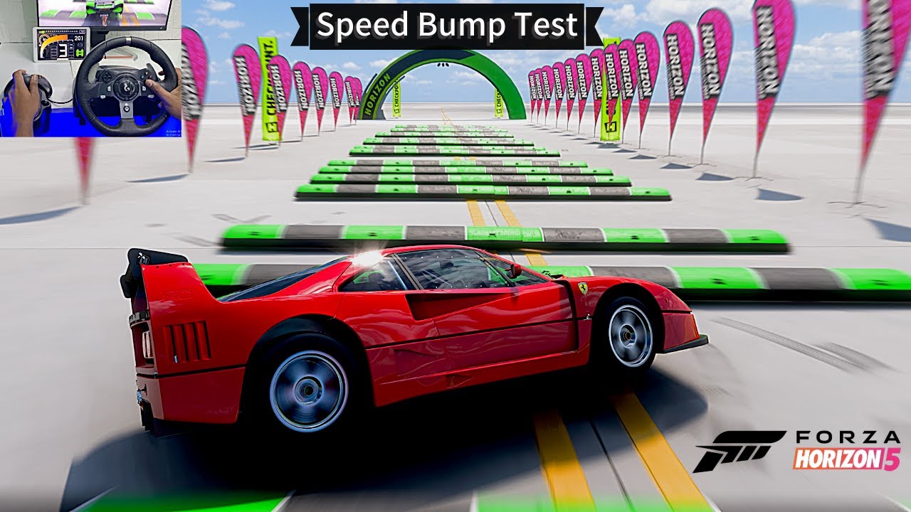 Super cars - Speed Bump test - forza horizon 5 - Xbox series X ...