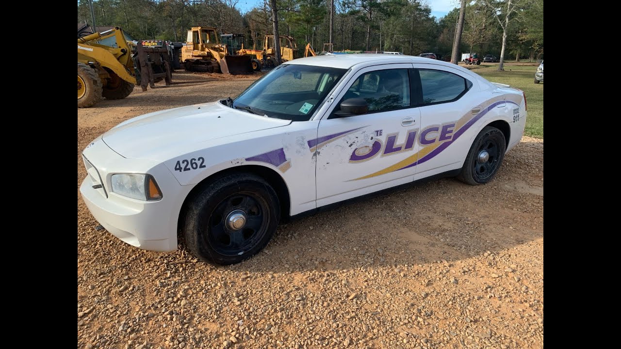 2009 Dodge Charger 4 Door Police Interceptor (116,905 Miles) - YouTube