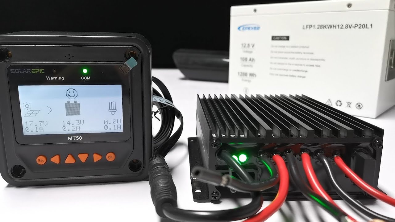 Waterproof MPPT Solar Charge Controller Tracer7810CPN Connecting to ...