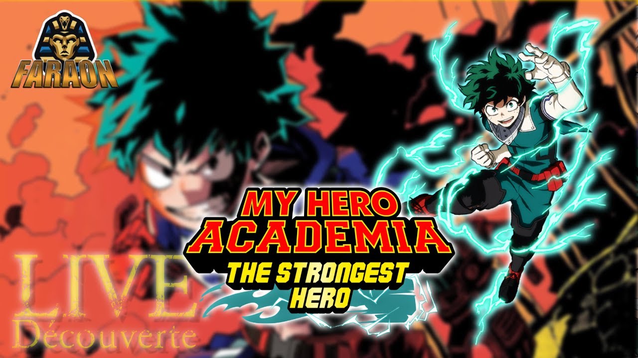 Live Découverte RPG MY HERO ACADEMIA THE STRONGEST HERO Béta Test ...