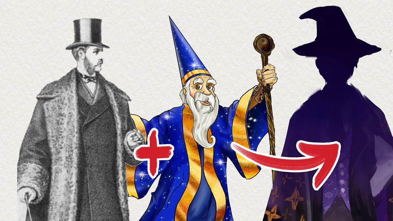 Designing a Victorian Fantasy Wizard OC | Character Design Process ...