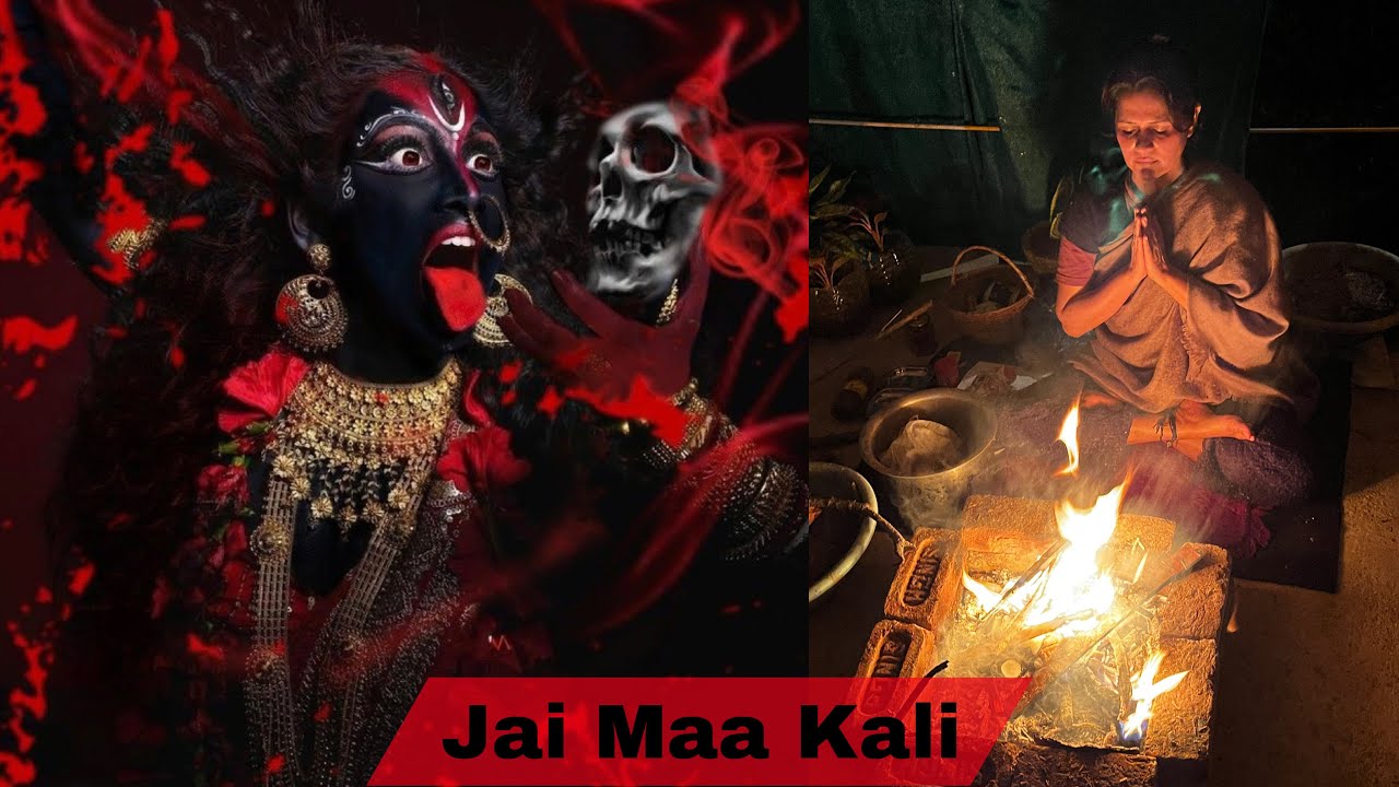 Jai maa kali 🙏 Om Shri Kaal Bhairavaya Namah 🙏#havan #kaalbhairav #kali ...