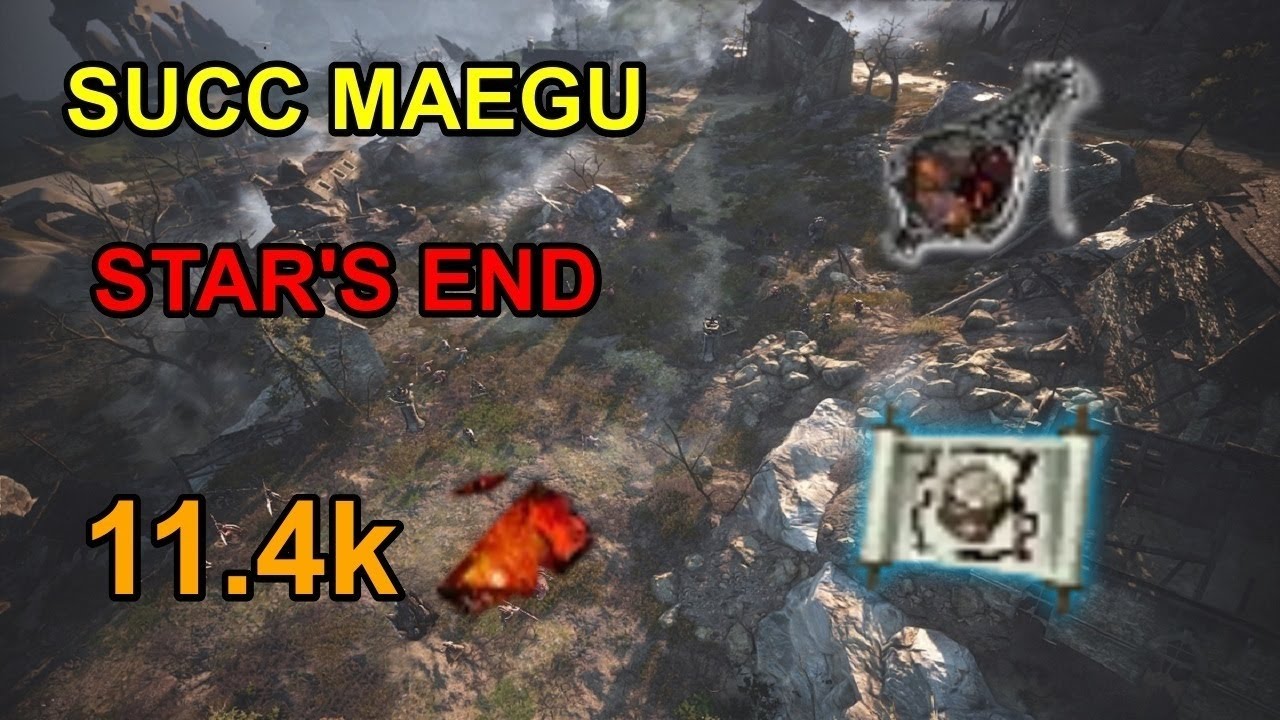 BDO Succ Maegu - Star's End ~11.4k trash/h blue - YouTube