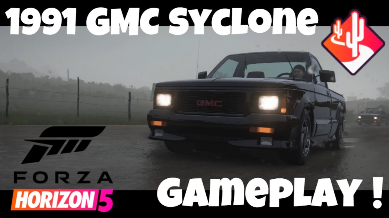 Estadio Cross Country with the 1991 GMC Syclone - Forza Horizon 5 - YouTube