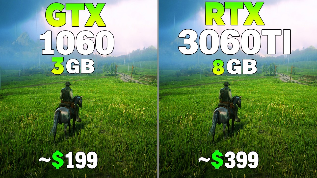 GTX 1060 Vs RTX 3060 Tİ - Test in 12 Games - YouTube