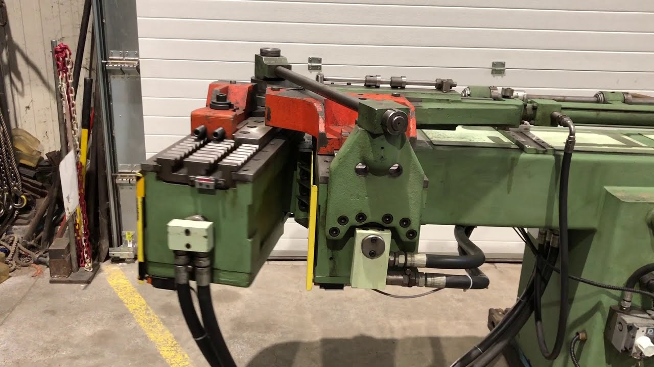 Cintreuse à tubes BEMA type G4 CND - www.retec-machines.com - YouTube
