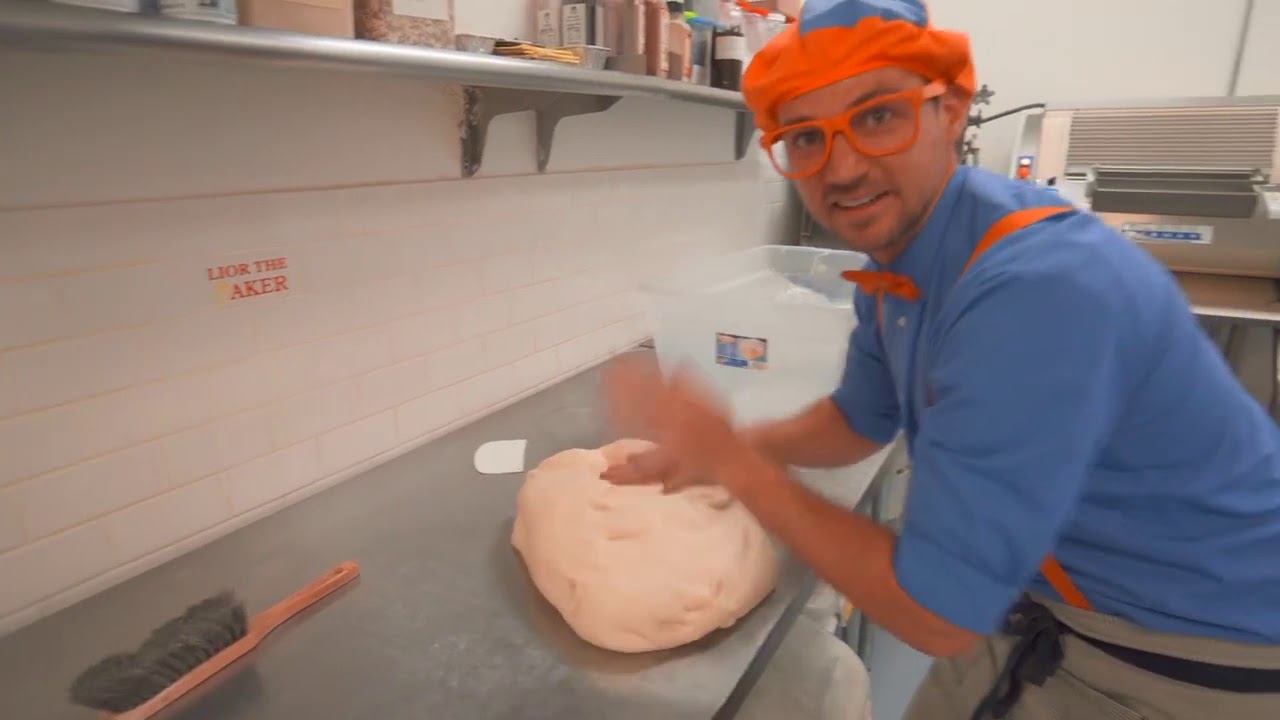 Blippi Visits The Bakery Educational Videos For Kids Learning Healthy ...