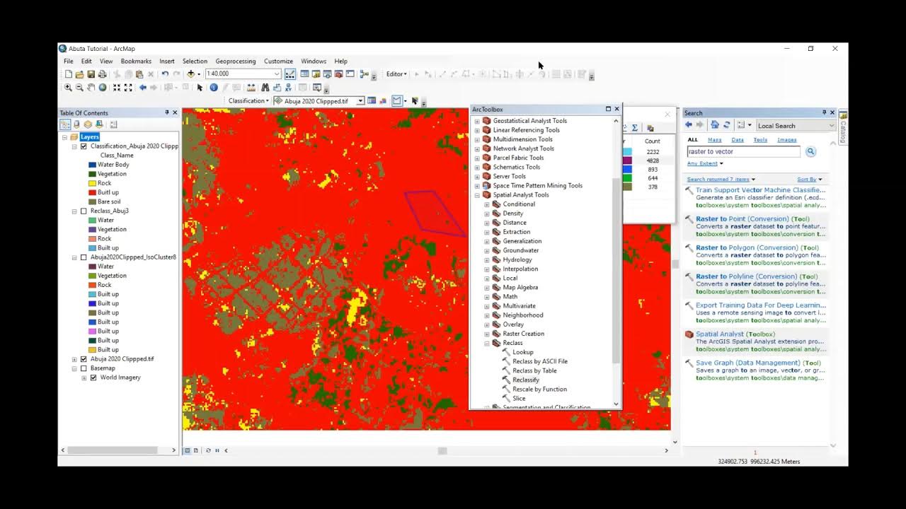 Land cover classification 2: Interactive supervised classification of ...