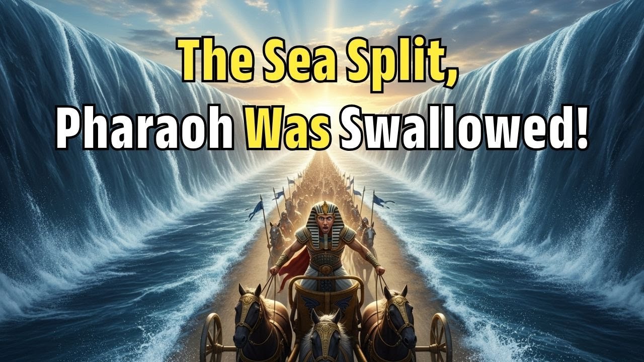 The Sea Split, Pharaoh Was Swallowed! | Prophet Moses | MrChowdhuryE ...