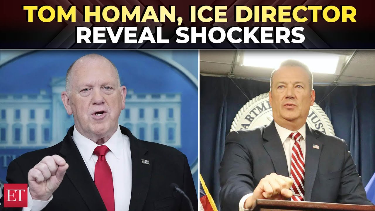 Tom Homan, ICE Director Lyons drop truth bombs on masked agents, Biden ...