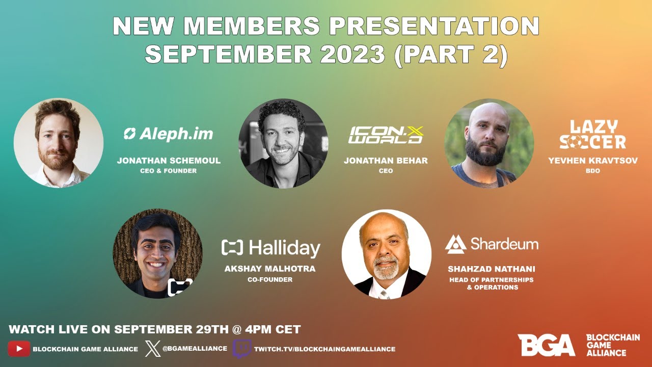 BGA New Members Presentation (September 2023 V2) - YouTube