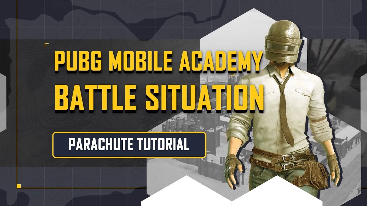 PUBG MOBILE | PUBG MOBILE Academy Battle Situation - Parachute Tutorial ...
