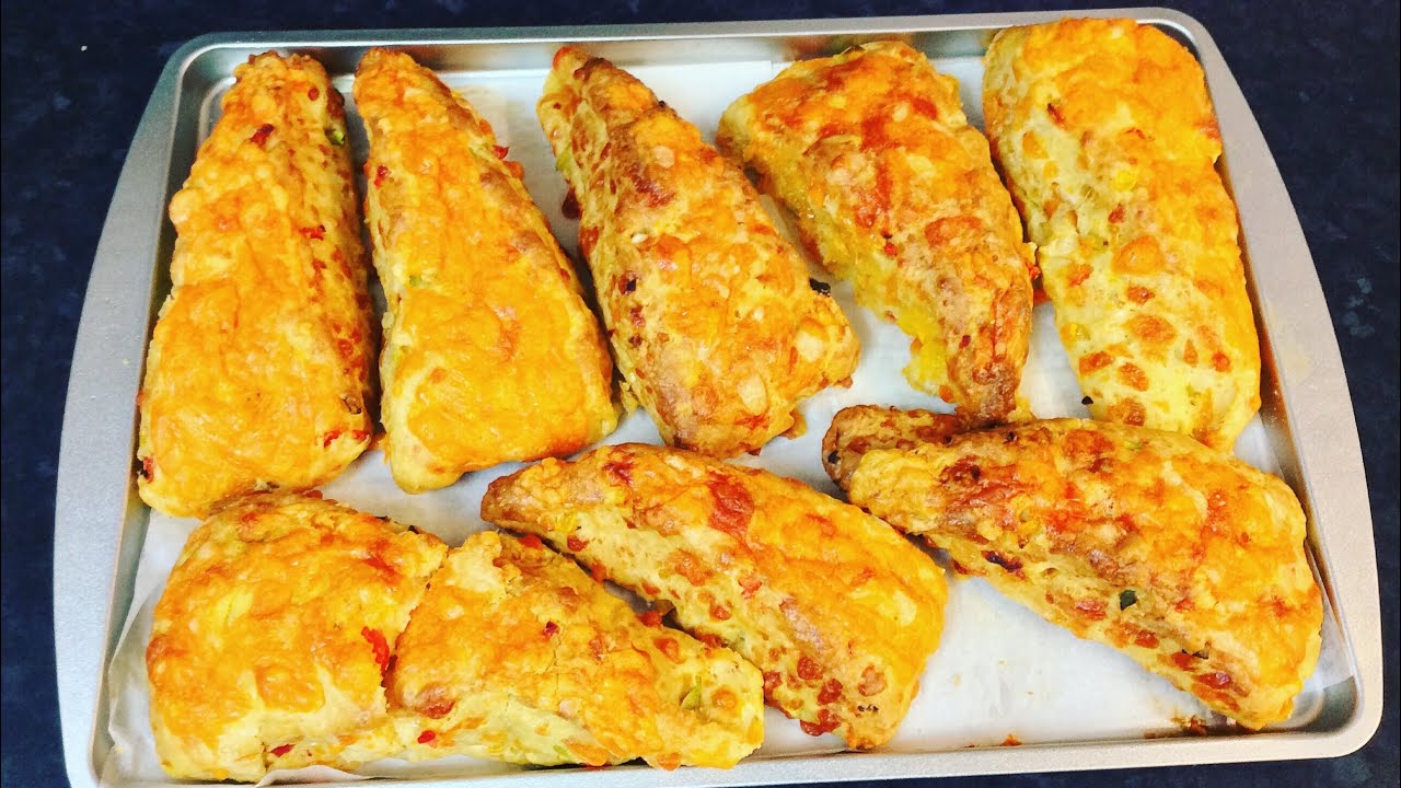 Guyanese Breakfast Cheese Scones 🇬🇾🙏 ️ - YouTube