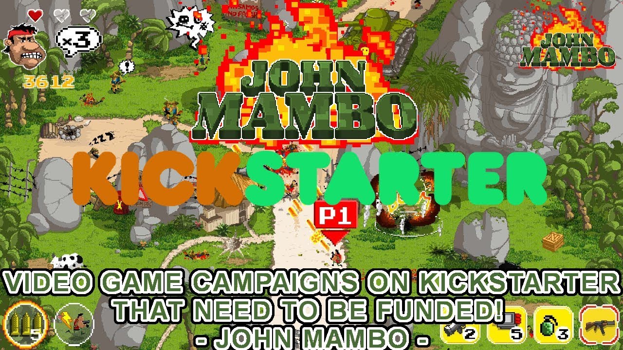 KICKSTARTER GAMES THAT NEED TO BE FUNDED - JOHN MAMBO - - YouTube