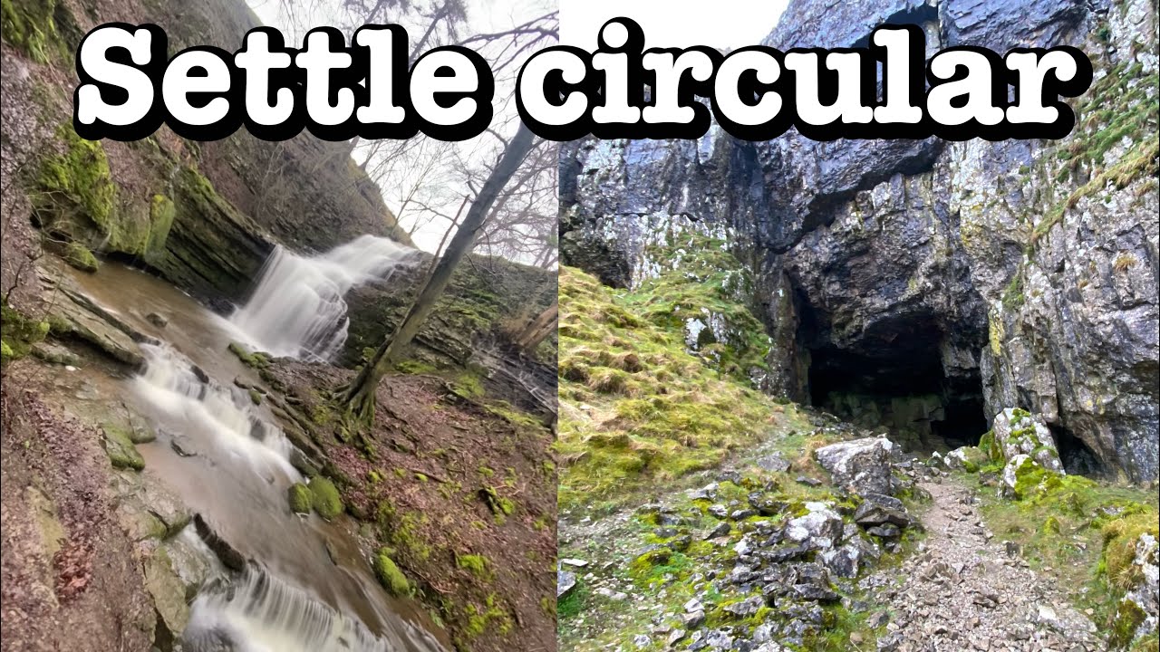 Settle circular/ 3 caves & 1 waterfall. Yorkshire hiking/ 17:02:2024 - YouTube