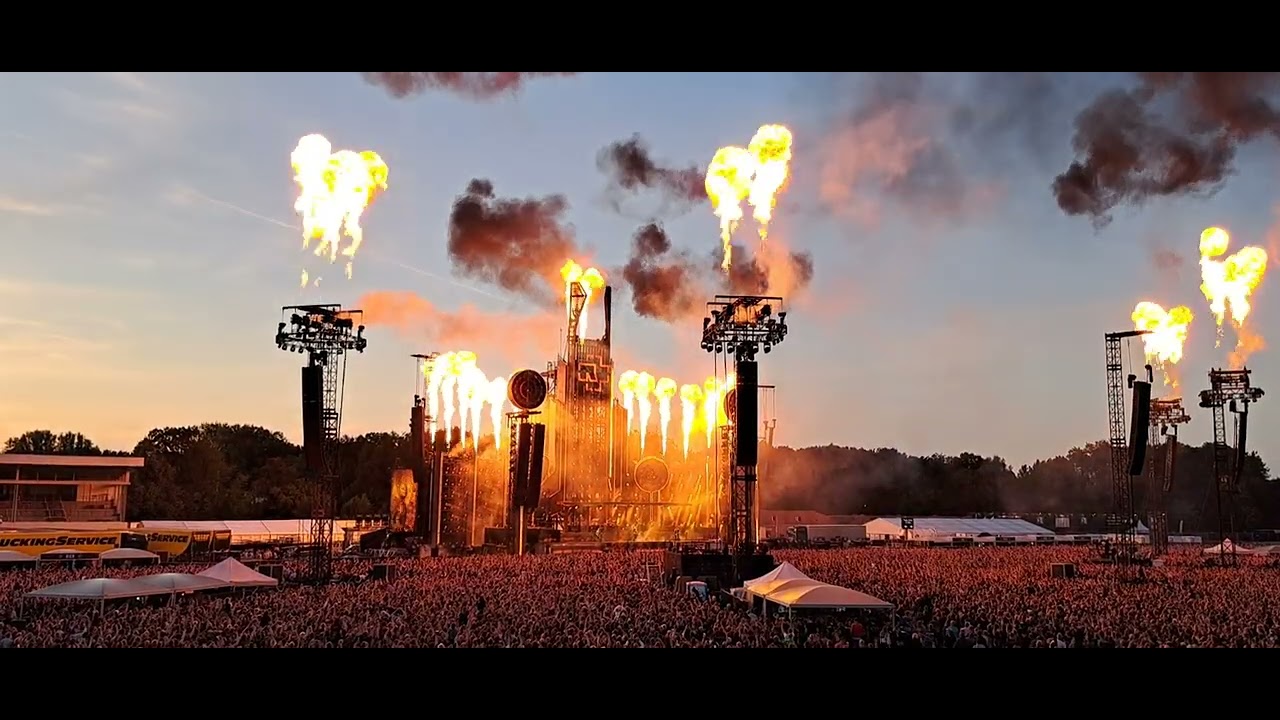 Sonne live by Rammstein in Stadspark Groningen 6 juli 2023 - YouTube