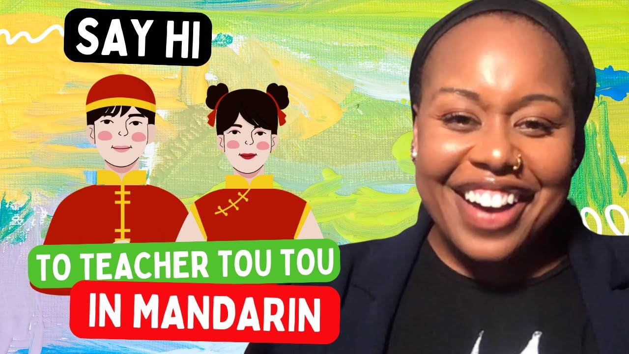 Fun Chinese Greetings with Teacher Tou Tou! 🇨🇳 Kids Language Lesson ...