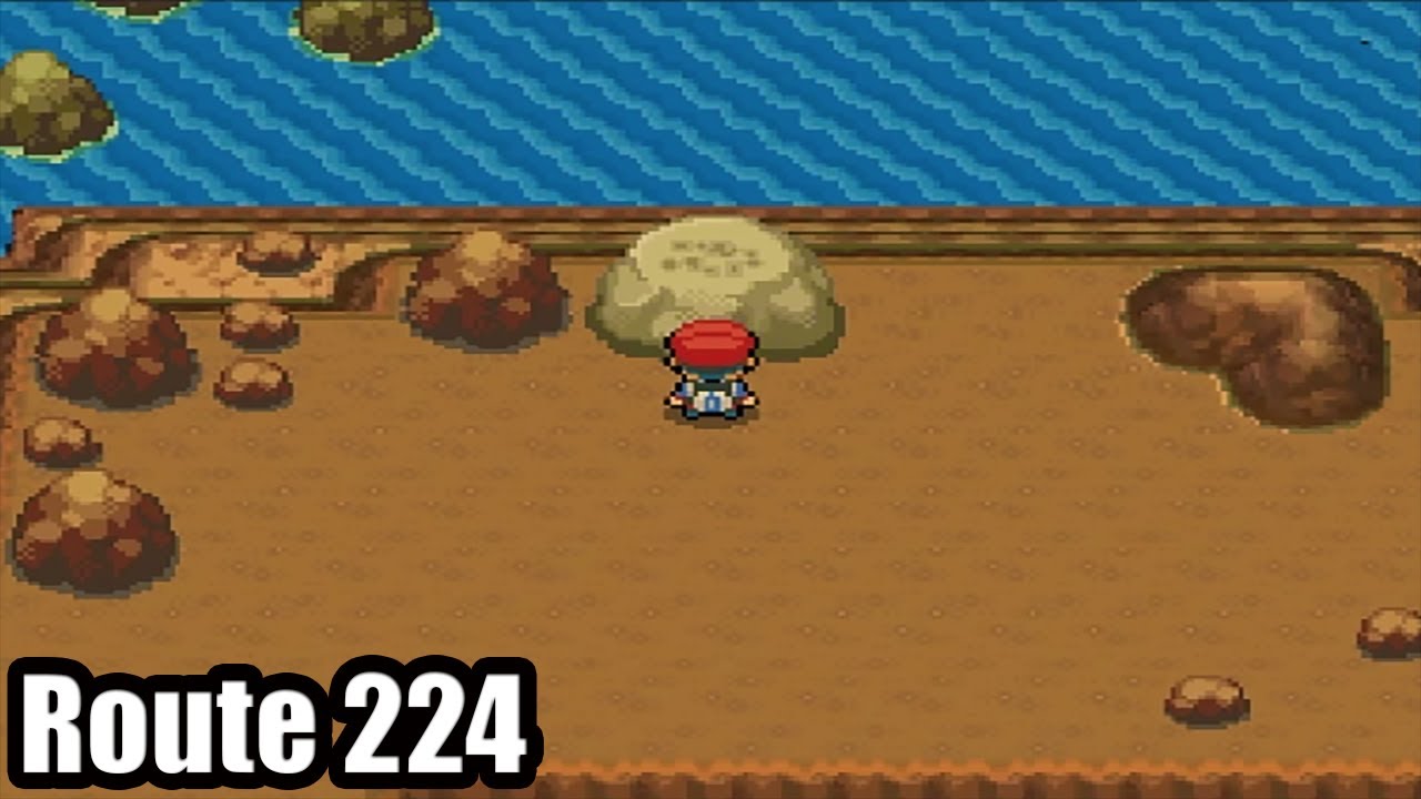 Pokemon Platinum - Route 224! - YouTube