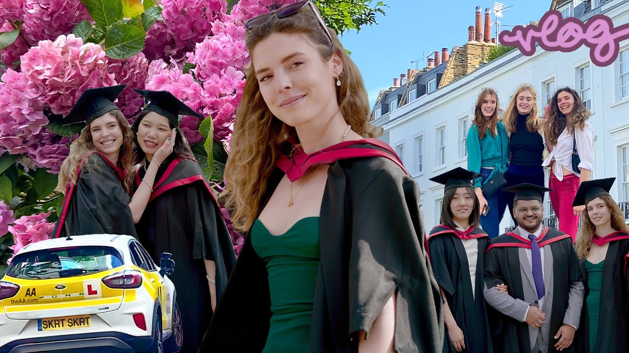 I FINISHED MY MASTERS // the graduation vlog, my driving test and a new ...
