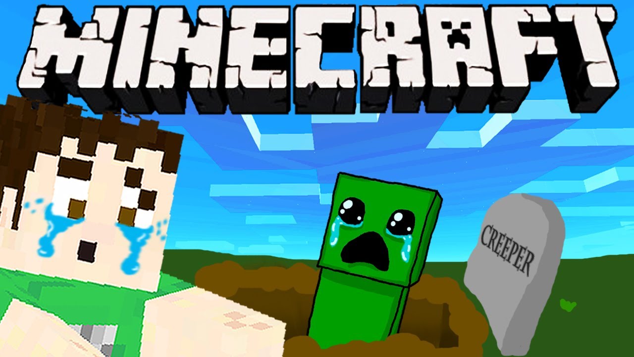 Minecraft - CREEPER GRAVE - YouTube